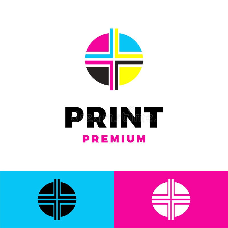 Digital Print Icon Vector Logo Template Illustration Design Stock ...
