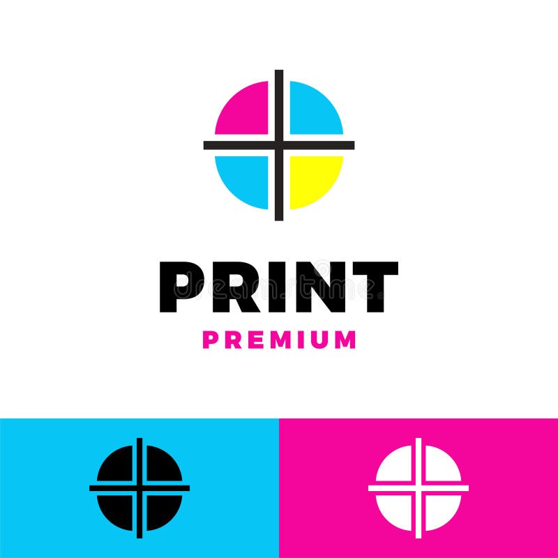 Digital Print Icon Vector Logo Template Illustration Design Stock ...