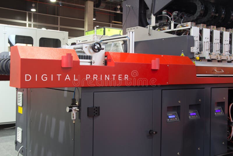 Digital Printer editorial stock photo. Image of billboard - 37765013