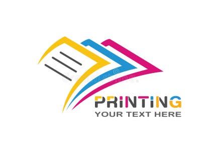 Digital Printing. Vector Template for a Logo, Sticker or Sticker for ...