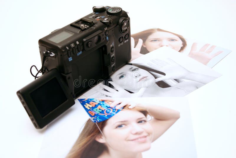 Digital Prints stock photo. Image of choose, media, woman - 128188