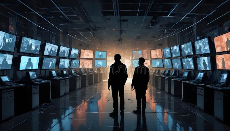 Digital Privacy and Security: Surveillance Society ConceptAI Generated ...