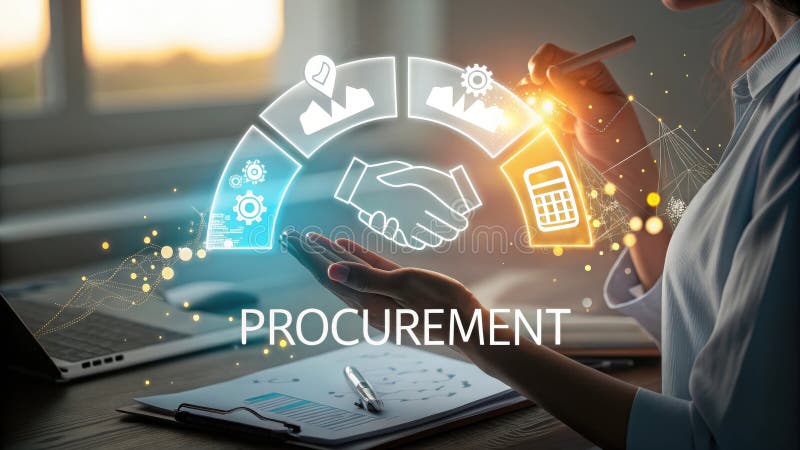 Person Interacts with Digital Flowchart in a Modern Office Setting To Visualize Processes and ...