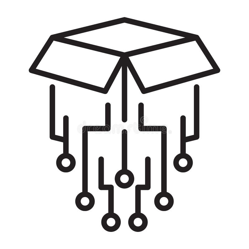 Digital Product Linear Icon. Product Development Collection Vector ...