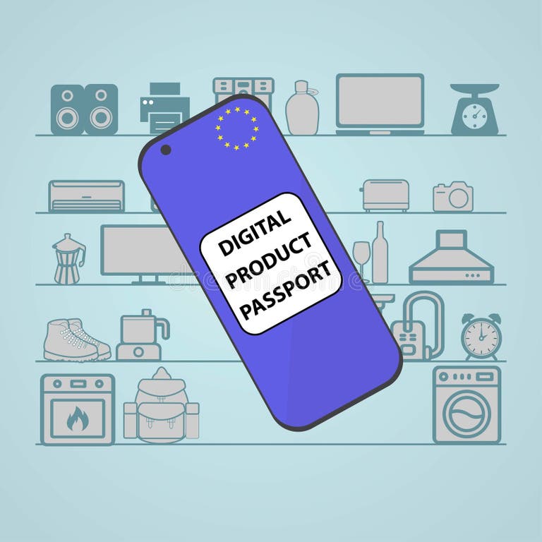 Digital Product Passport Stock Illustrations – 41 Digital Product ...