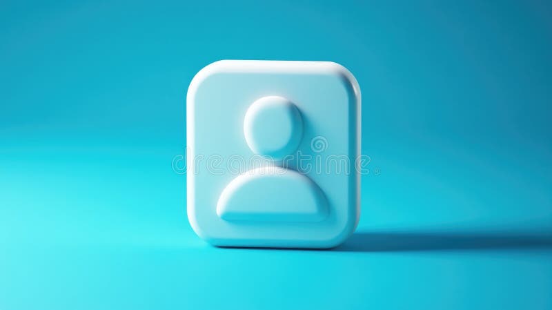 Digital Profile Icon stock illustration. Illustration of digital ...