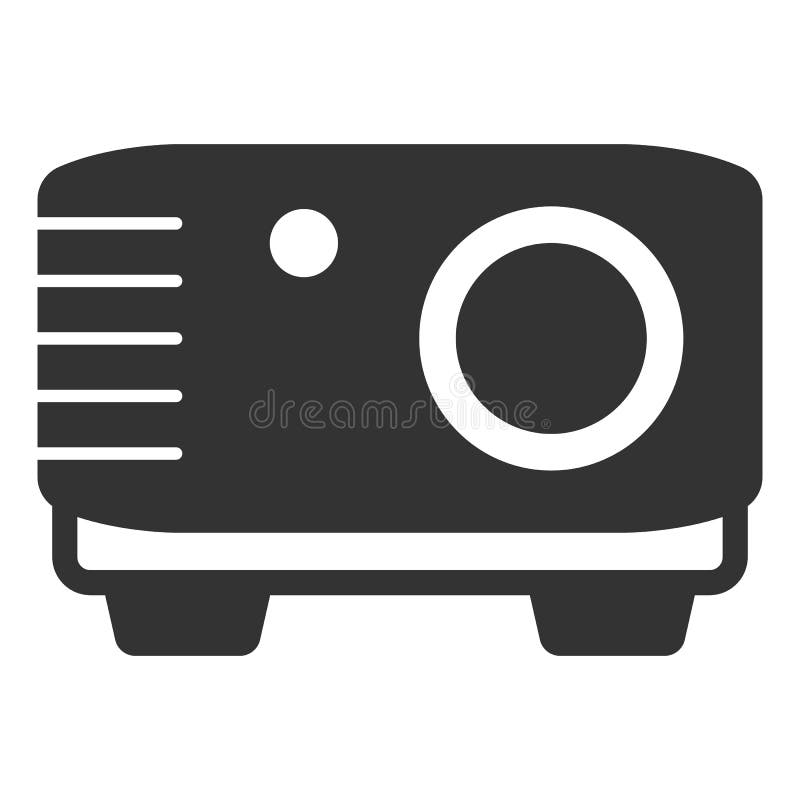 Digital Projector Side View Stock Illustrations – 34 Digital Projector ...