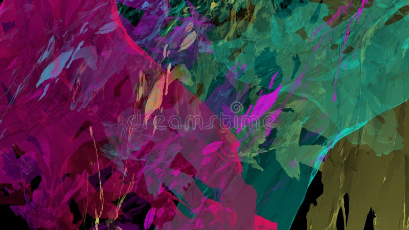 Digital Painting of Texture Intricate Pattern Organic Material Fluid ...