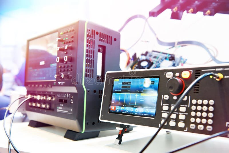 Digital pulse generator stock photo. Image of coaxial - 132236966