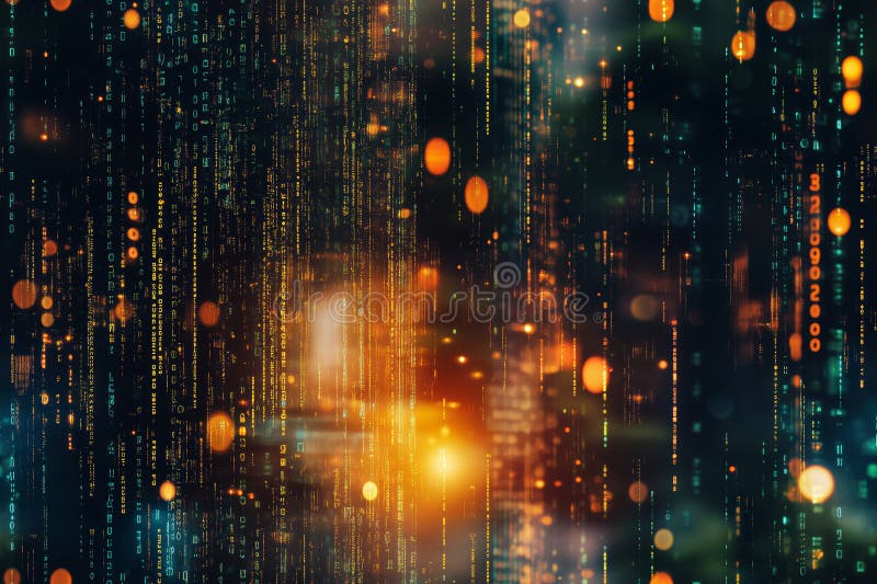 Digital Rain of Trade Data Creates a Vivid Display of Market Analytics ...