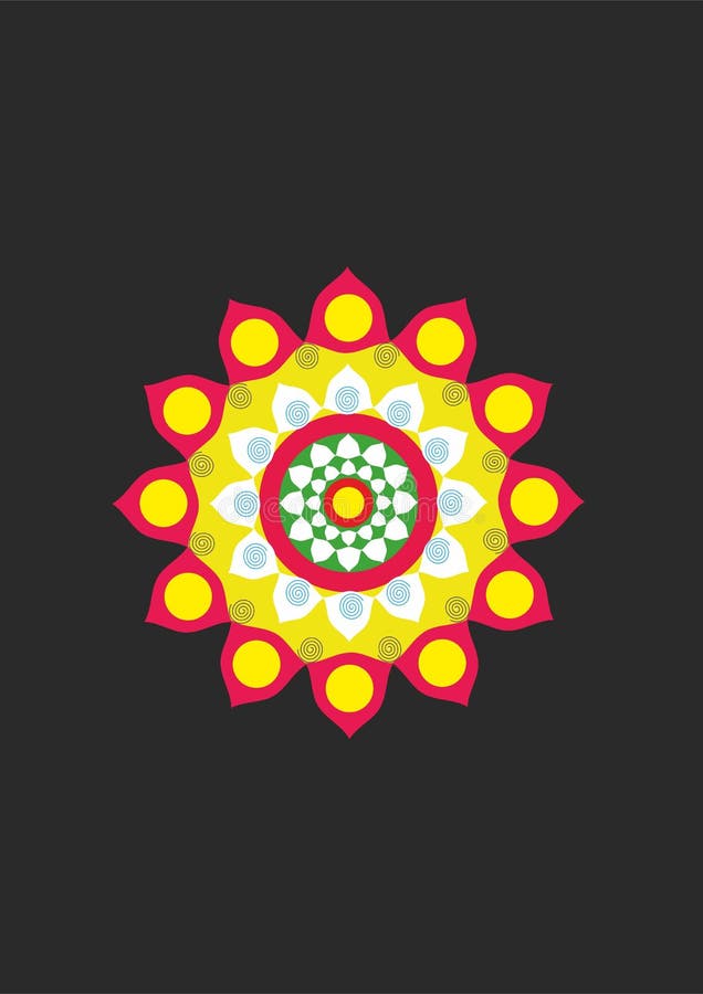 Digital Rangoli Stock Illustrations – 3,707 Digital Rangoli Stock ...