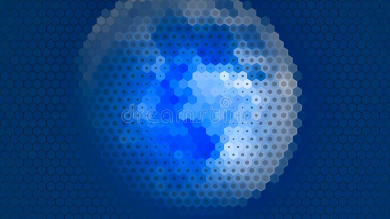 Blue Moon Illustration Abstract Art Stock Photo - Image of natural ...