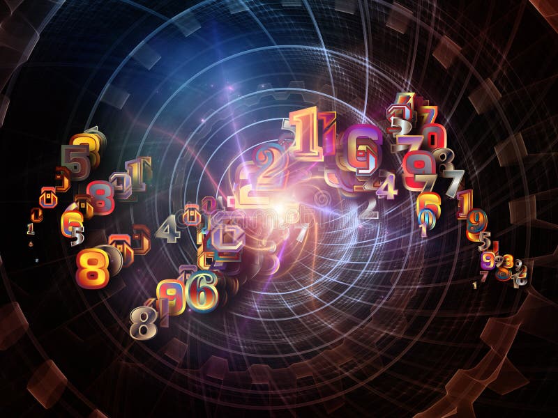 Digital Realm stock illustration. Illustration of information - 153767591