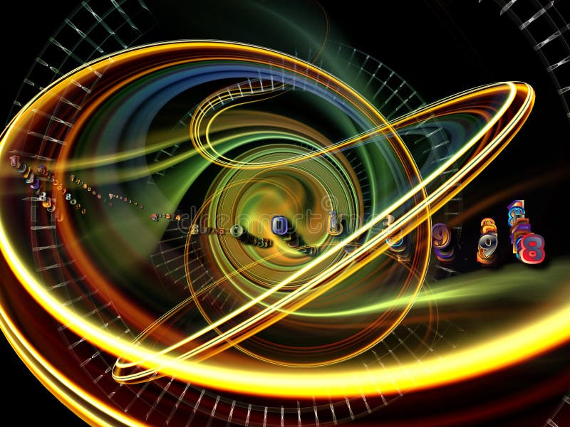 Digital Realm stock illustration. Illustration of composition - 153767628