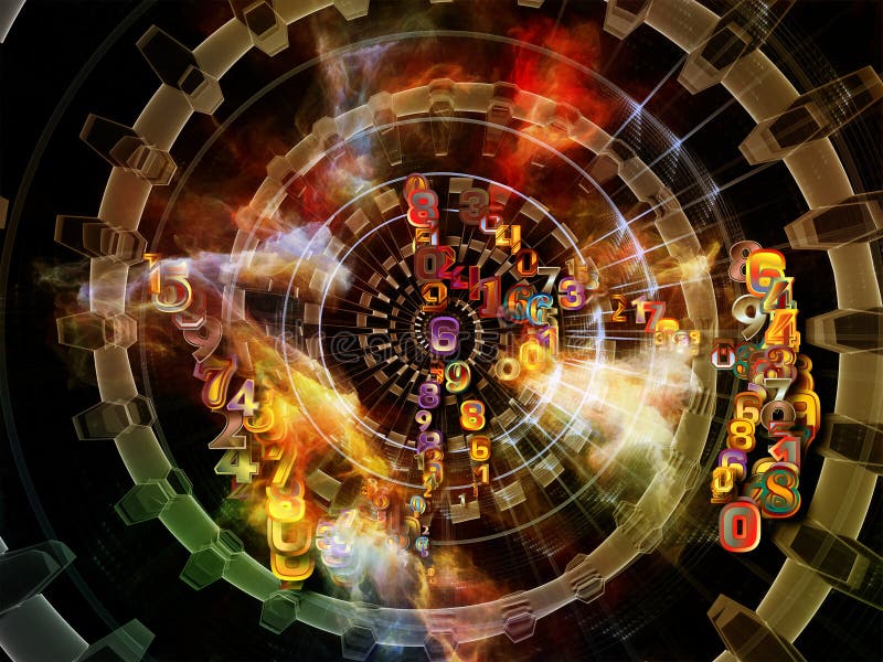 Digital Realm stock illustration. Illustration of research - 154993014