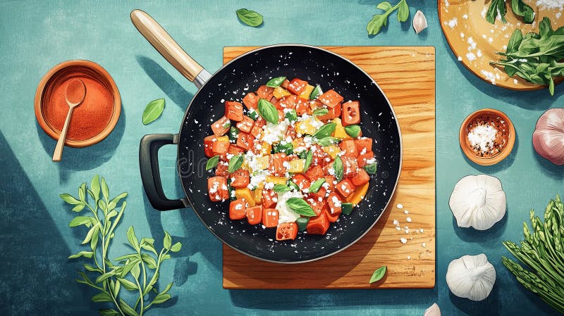 Digital Recipe Book: a Collection of Recipes Presented in a Clean Stock ...