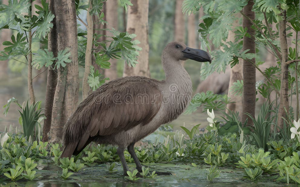 A Digital Reconstruction of the Extinct Mauritius Dodo Bird in Its ...