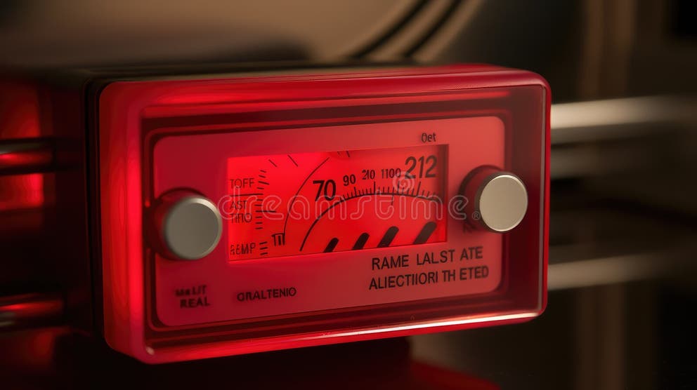 Digital red error message stock illustration. Illustration of alert ...