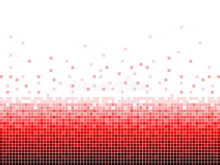 Digital Red Square Background Stock Vector - Illustration of ...