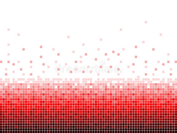 Digital Red Square Background Stock Vector - Illustration of ...