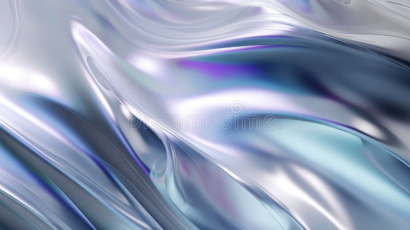 Digital Render of a Bright Silver Metallic Fabric Background for ...