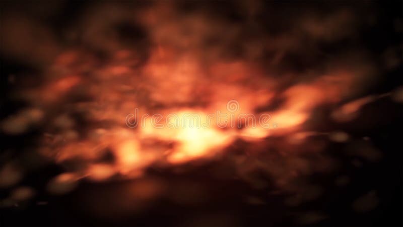Digital Render Fire Background Stock Photo - Image of heat, dangerous ...