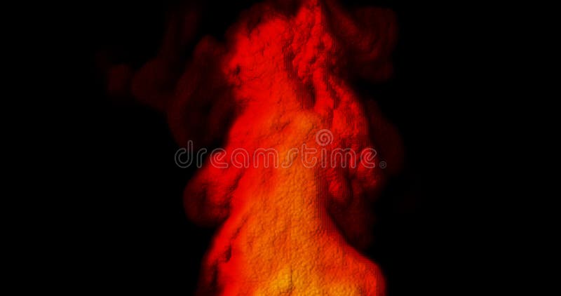 Digital Render Fire Background Image Stock Illustration - Illustration ...