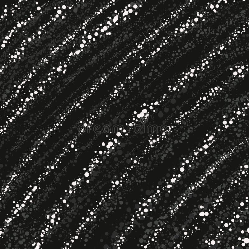 Digital Render of a Spotted Abstract Pattern on a Black Background ...