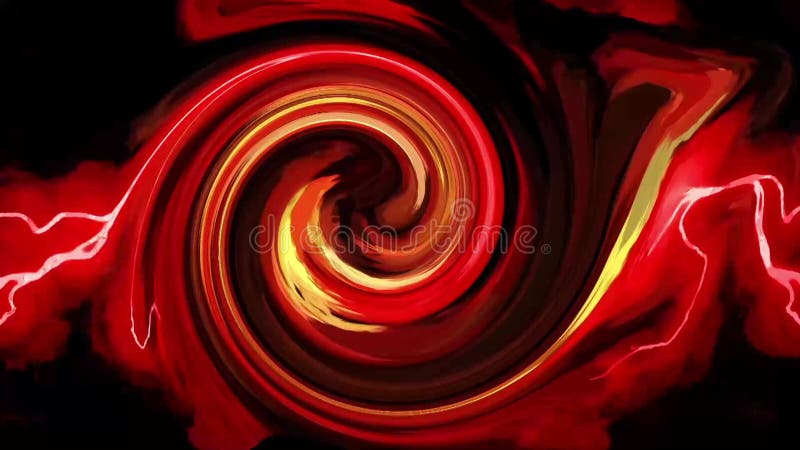 Digital Rendering Abstract Whirlpool Stock Video - Video of round ...