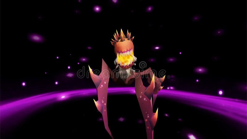 Digital Rendering Cartoon Fantasy Monster Treant Motion Background with ...