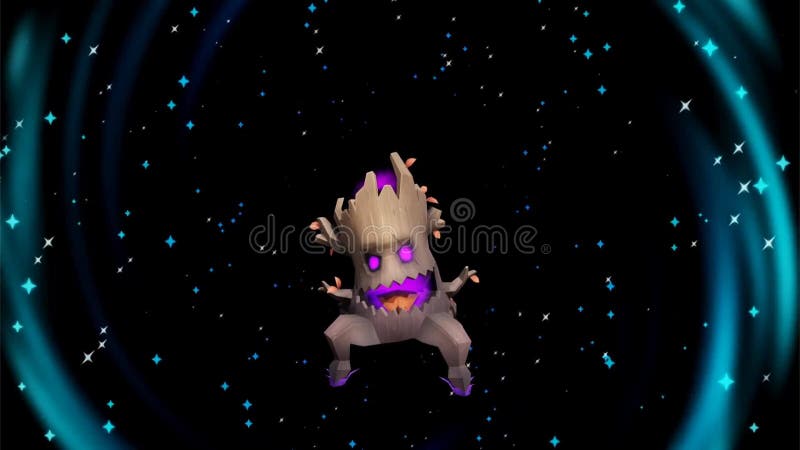 Digital Rendering Cartoon Fantasy Monster Wraith Lich Ghost Motion ...