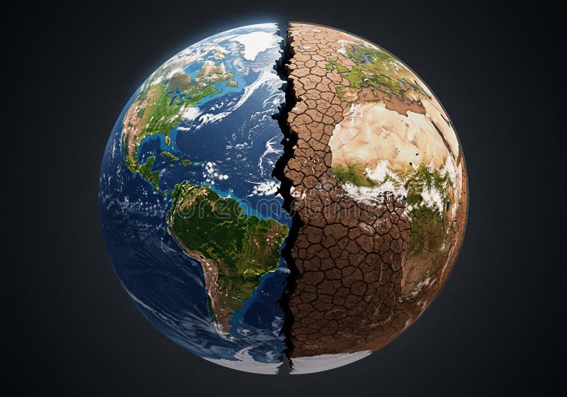 A Divided Earth: Climate Change and the Fragile Planet Stock ...