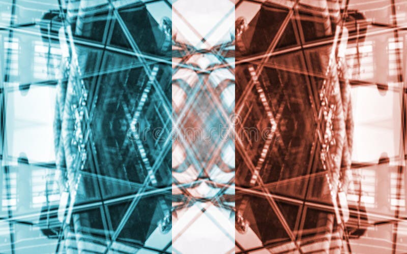 Digital Rendering Glass Architectural Background Stock Image - Image of ...