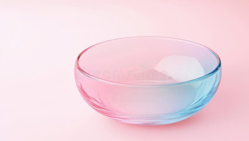 The Digital Rendering of Gradient Transparent Curved Glass Showcases a ...