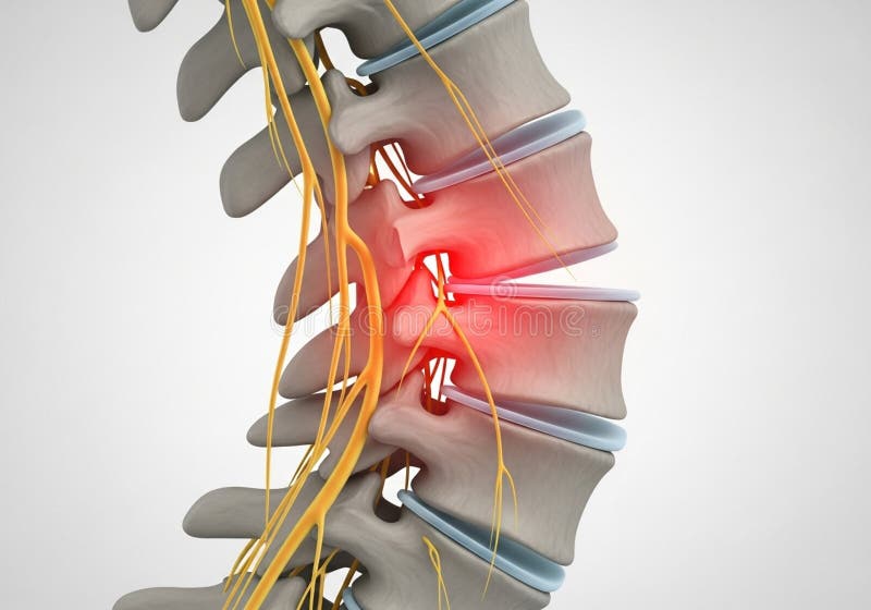 Red Intervertebral Stock Illustrations – 171 Red Intervertebral Stock ...