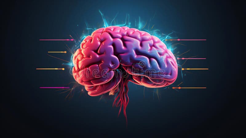 A Digital Rendering of the Intricate Structure of a Human Brain ...