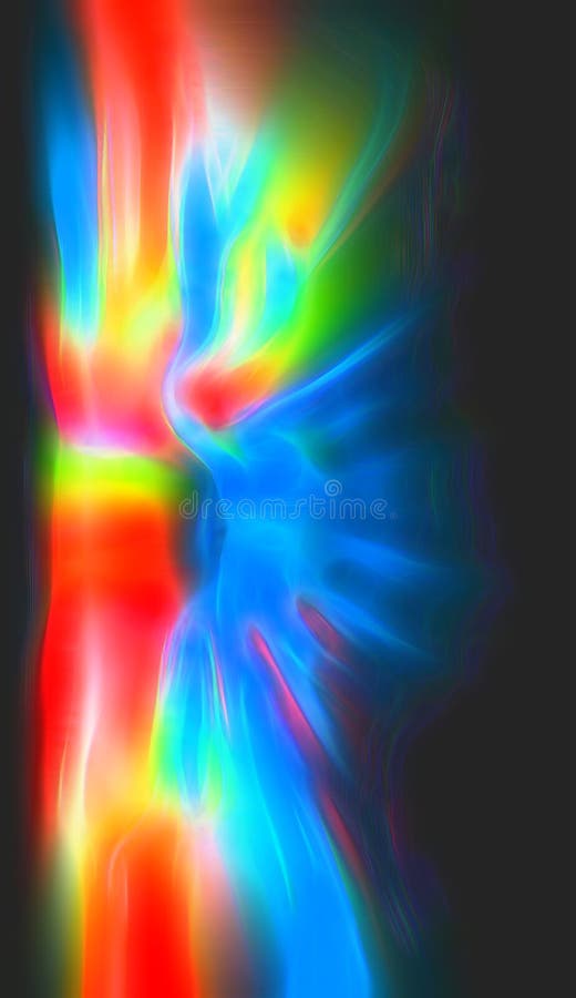 Digital Lighting Strike Electric Charge Background Stock Illustration ...