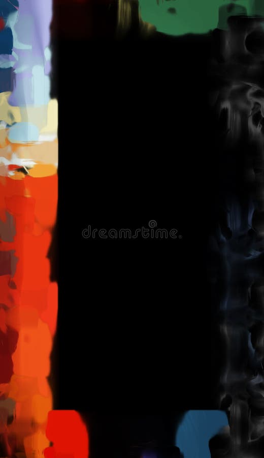 Digital Rendering Lighting Electric Charge Background Stock ...