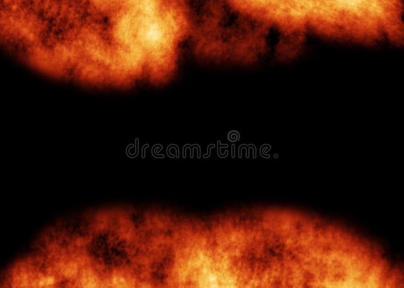 Realistic Fire Effect Backgrounds Digital Rendering Stock Image - Image ...