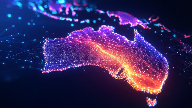 A Digital Representation of Australia with a Network of Connected ...