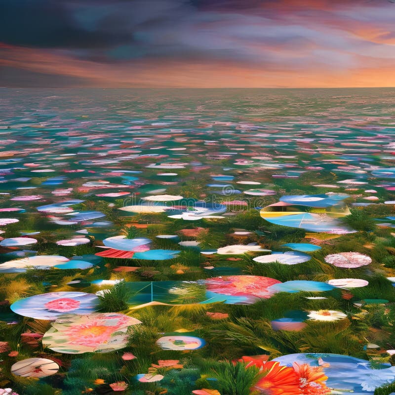 A Digital Representation of the Concept of Dreams, with Surreal Imagery ...