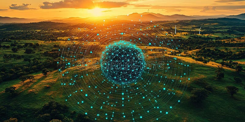 A Digital Representation of Connectivity Over a Scenic Landscape at ...