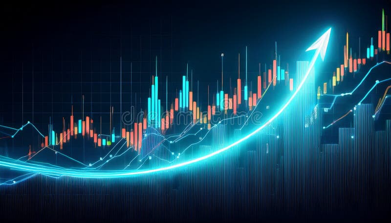 Abstract graph stock illustration. Illustration of smooth - 376796010