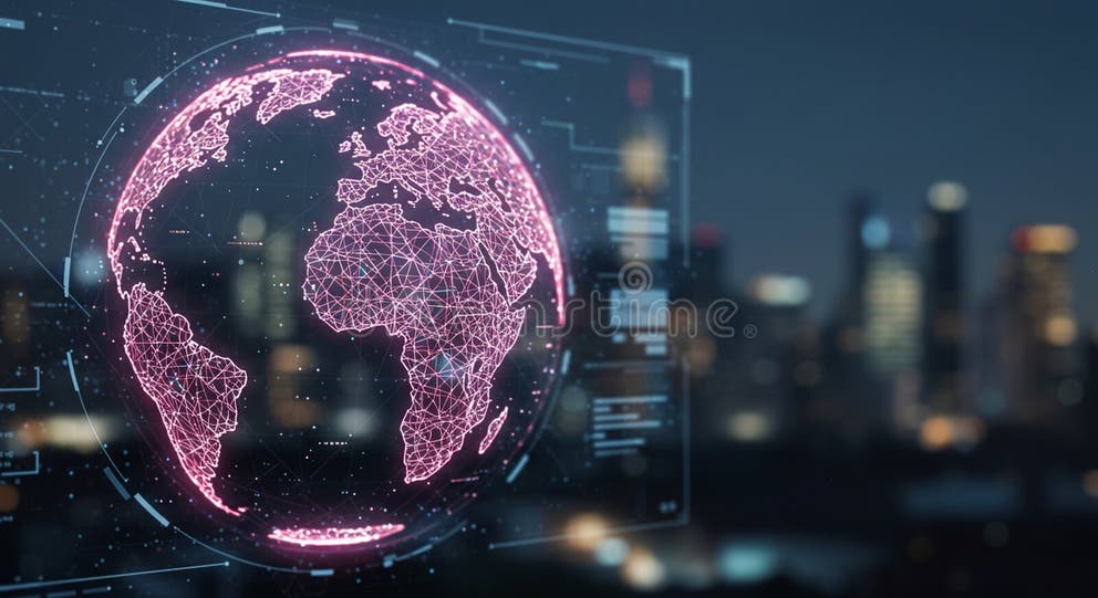 Digital Virtual Globe Stock Illustrations – 46,773 Digital Virtual ...