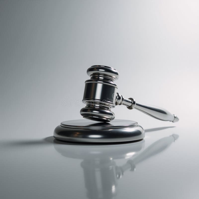 A Digital Representation of a Gavel Symbolizing Computer Law and ...
