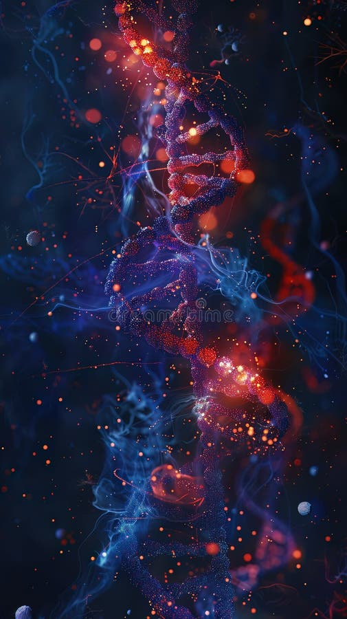 A Digital Representation of a Gene Being Switched on or Off ...
