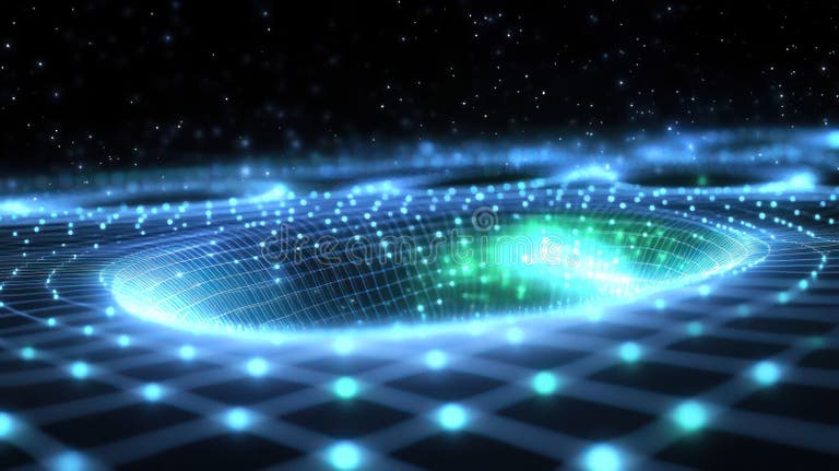 A Digital Representation of a Gravitational Well in a Space-time Grid ...