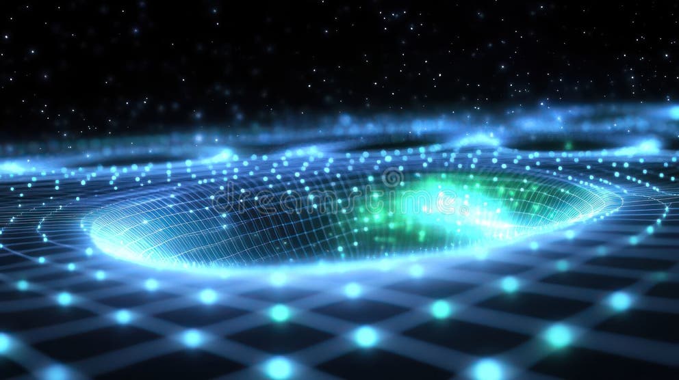 A Digital Representation of a Gravitational Well in a Space-time Grid ...