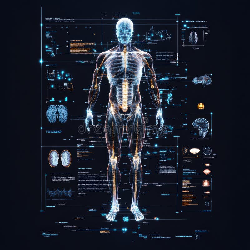 A Digital Representation of the Human Body Highlighting Anatomy and ...