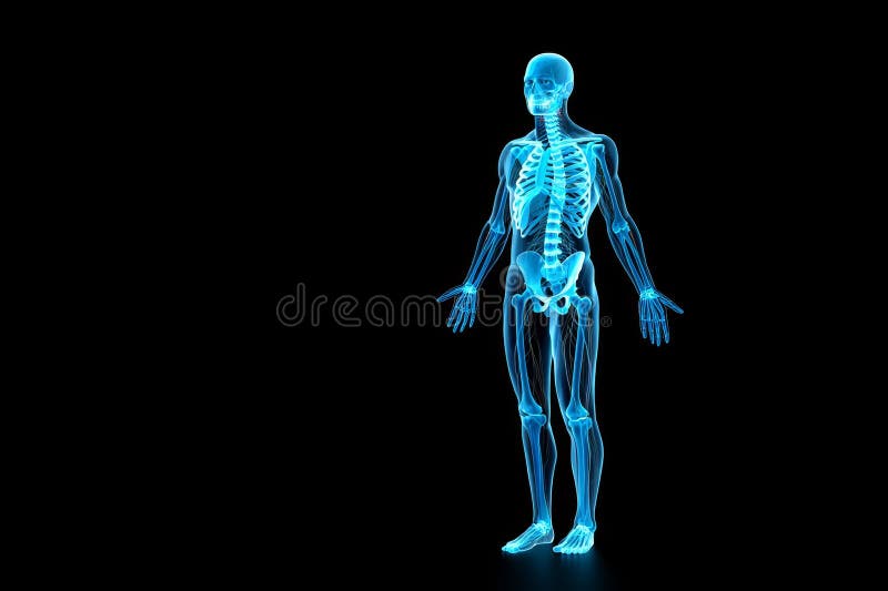 Digital Representation of Human Body Stock Photo - Image of figure ...